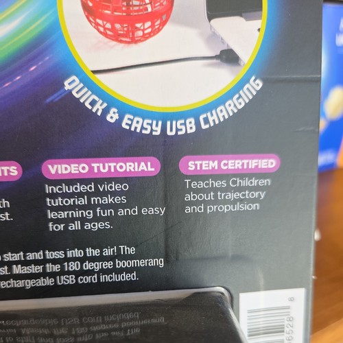 Wonder Sphere Magic Hover Ball RED LED Tricks & Stunts *HOT ITEM* Seen ...