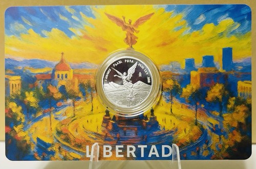 ⭐️2025 3g .999 Silver Libertad in a COA Assay Card - Limted Edition ...