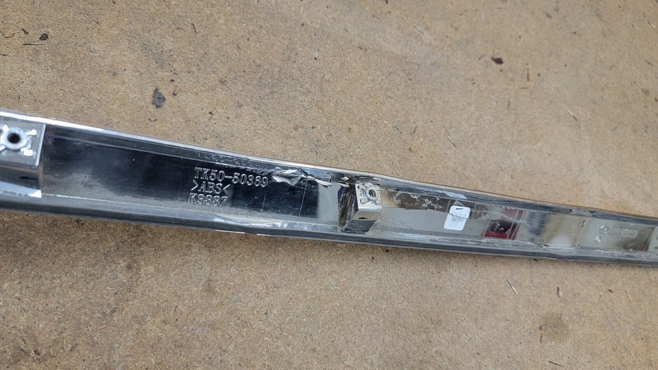 2016 - 2021 Mazda CX-9 Bumper Trim Rear Chrome Trim Piece TK50-50-369 ...