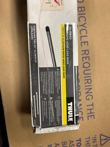 Thule RB43 Rapid Aero Aluminum Roof Rack Load Bars (43-Inch, Set of 2 ...