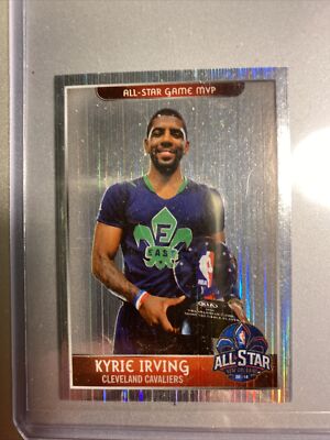 Kyrie Irving Panini NBA Stickers 2014-15 mvp foil sticker #419 | eBay