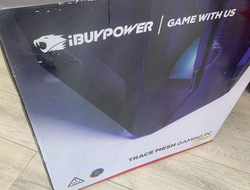 iBuypower TraceMeshA7N46T01 Trace Mesh Gaming Computer 16GB 1TB WIN 11 ...