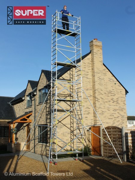 The Ultimate home DIY easy build Aluminium Scaffold system, Up to 9.2m ...