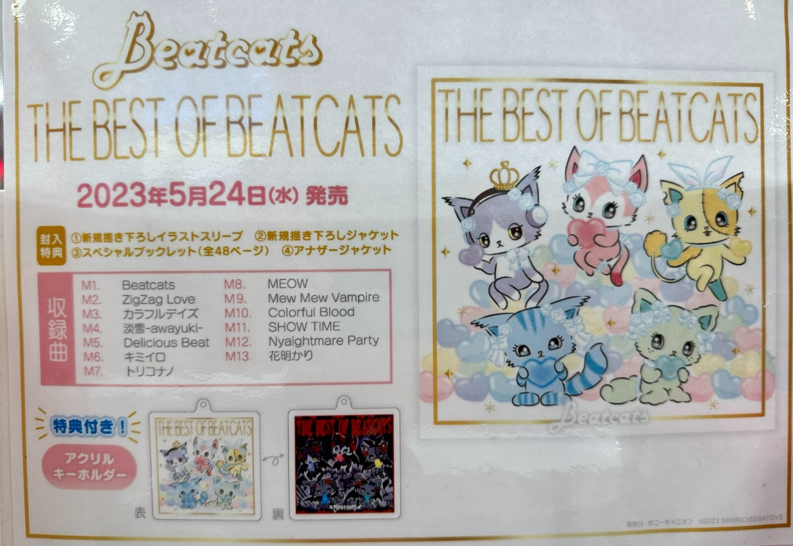 New The Best of Beatcats 2 CD set 1st album with Keychain + Booklet ...