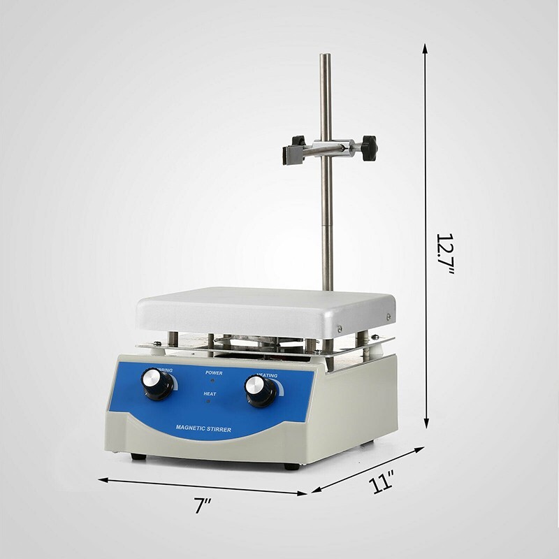 110V Magnetic Stirrer SH-3 Hot Plate Mixer Lab Hotplate Stirrer 3000ml ...