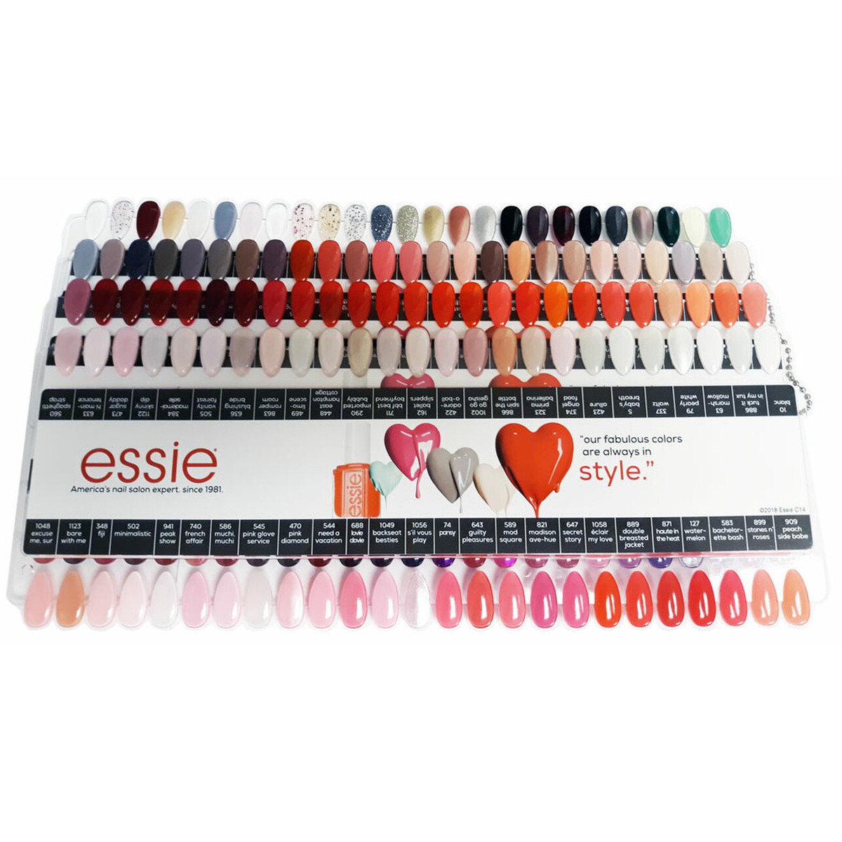 Essie Nail Polish Colors List