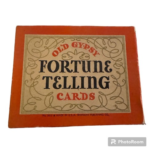 Old Gypsy Fortune telling Cards- Complete set of 36- 1940 | eBay