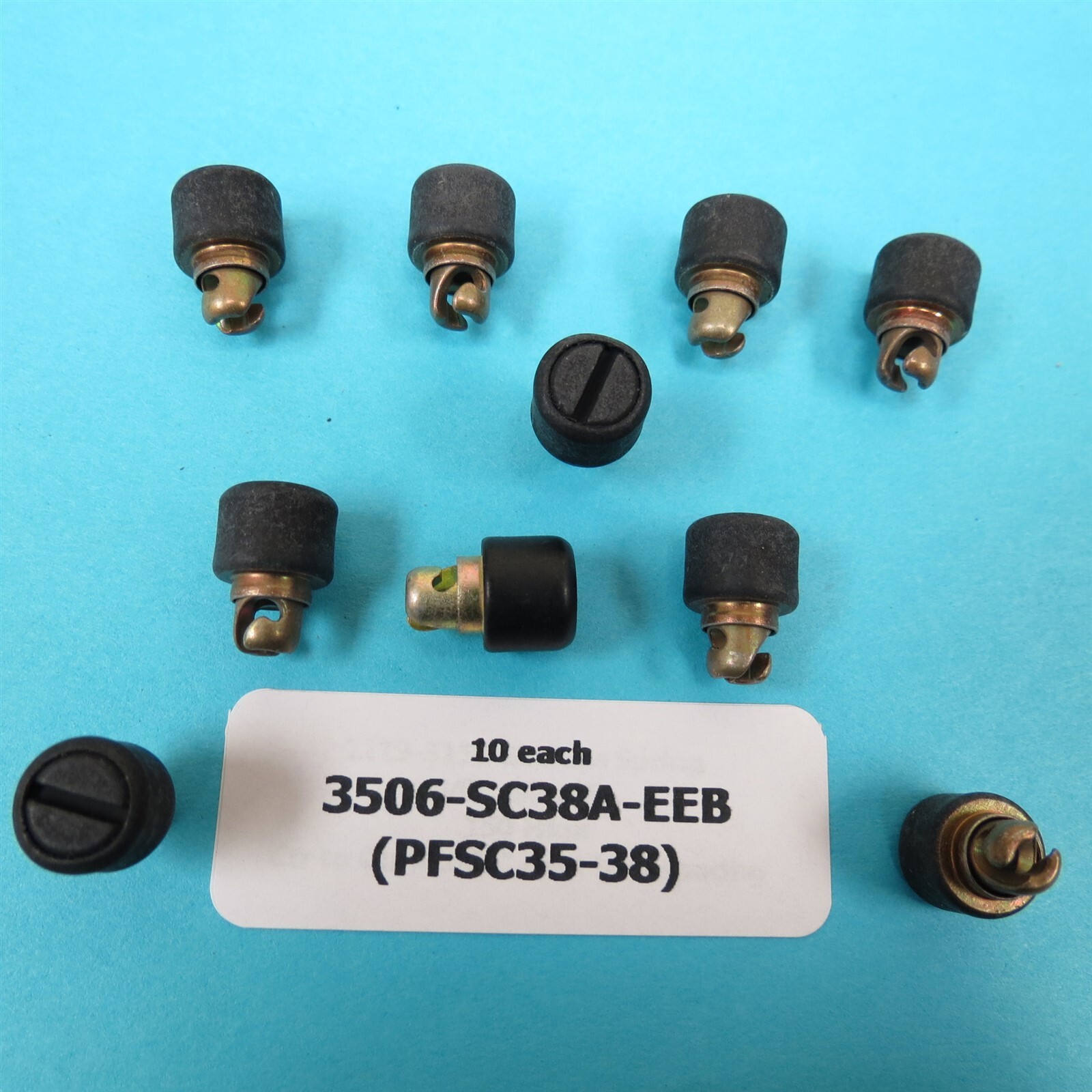 10 Turnlock ¼ Turn Studs 3506-SC38A-EEB Aircraft Avionics Southco Dzus ...