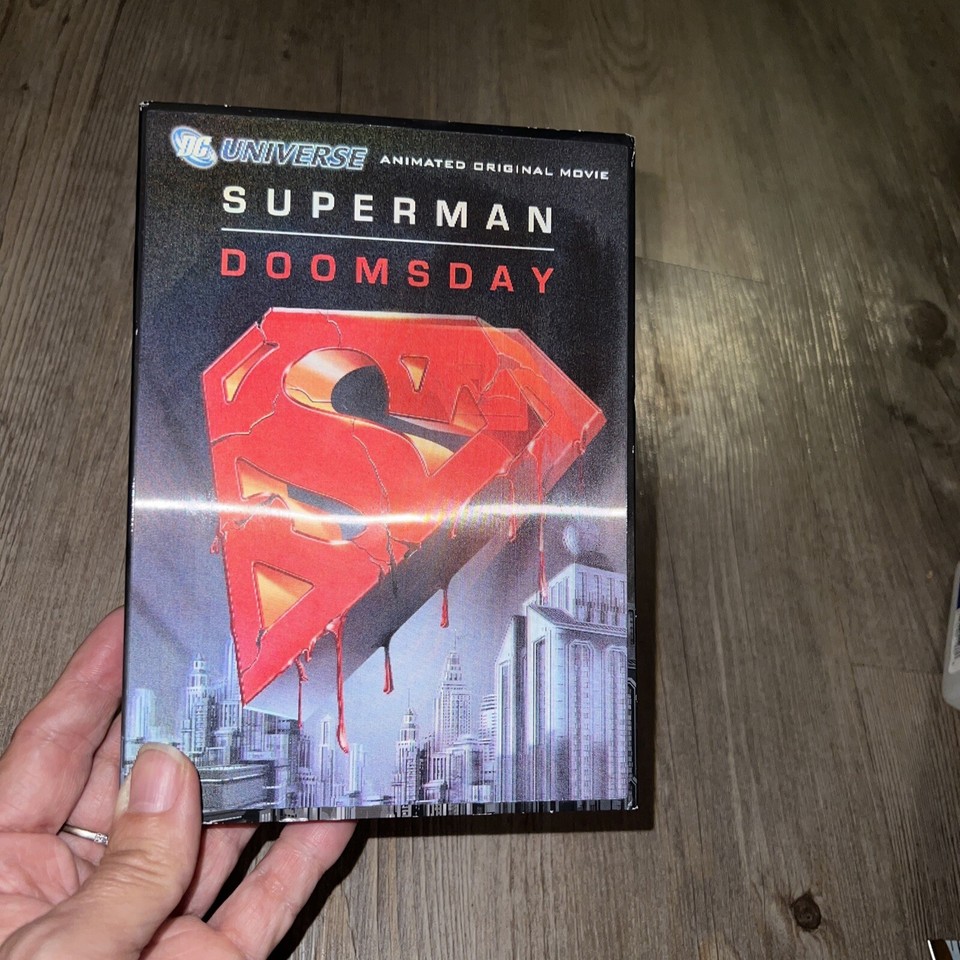 Superman Doomsday DVD 2007 Best Buy Exclusive Lenticular New Sealed Bonus Comic | eBay