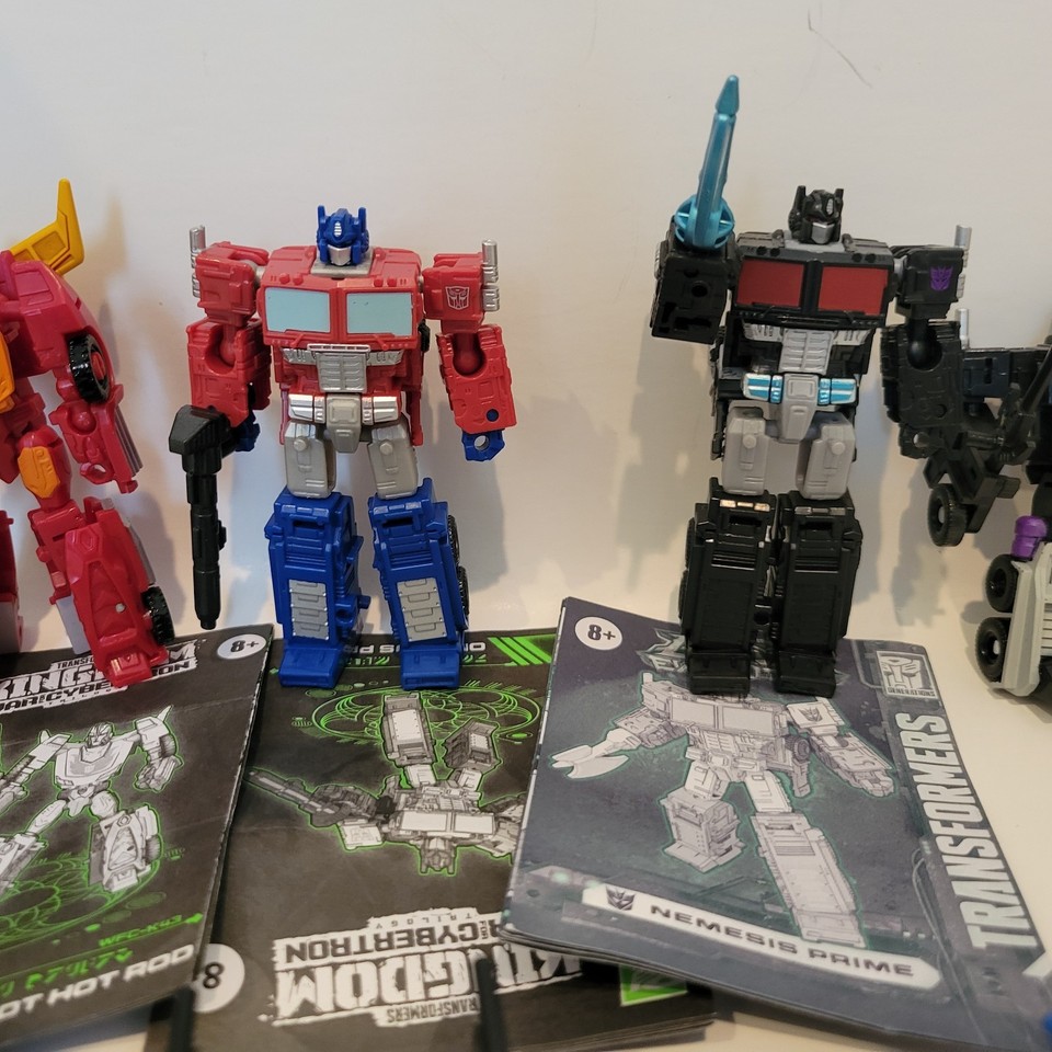 Transformer Legends Lot Seekers Optimus Megatron Nemesis Bumblebee mint ...