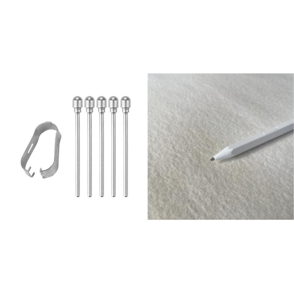 Replacement Metal Tips for Samsung Tab S11 S11 Ultra Pen 5 Pack Silver ...