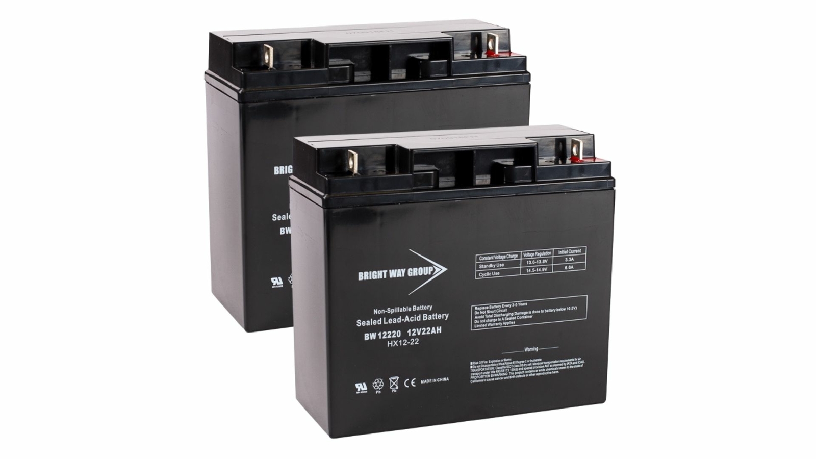 Rascal 320 Powerchair Electric Mobility Wheelchair Replacement Battery ...