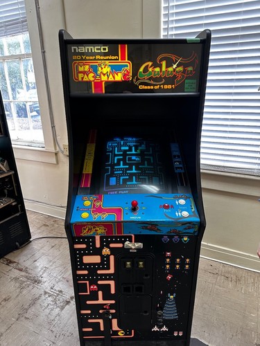 Ms Pac-Man Galaga Class of 1981 Arcade Cabinet | eBay