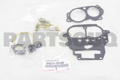 0421175120 Genuine Toyota CARBURETOR KIT 04211-75120 | eBay