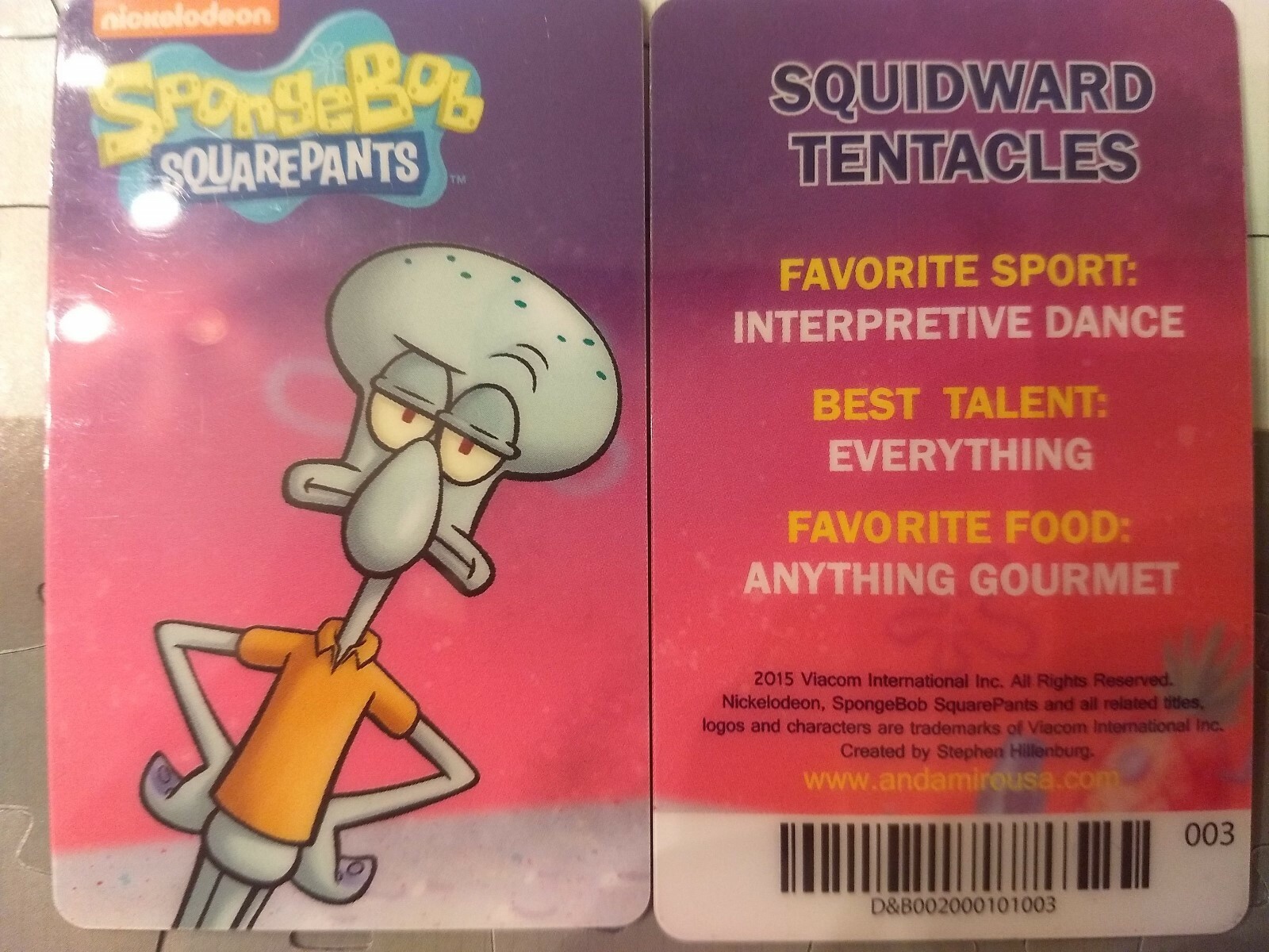 Spongebob Dave & Buster's Coin Pusher Single Cards | eBay