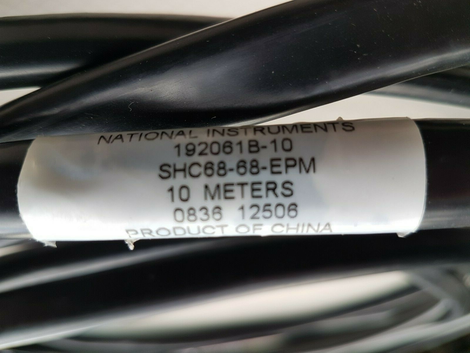 SHC68-68-EPM SHIELDED CABLE, National Instruments NI 192061B-10 (10 ...