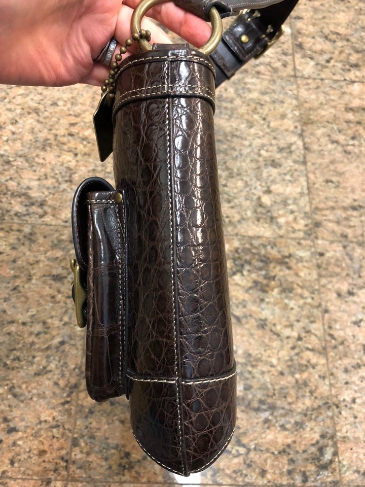 COACH Genuine Alligator Bag NWOT (Retail $12000) | eBay