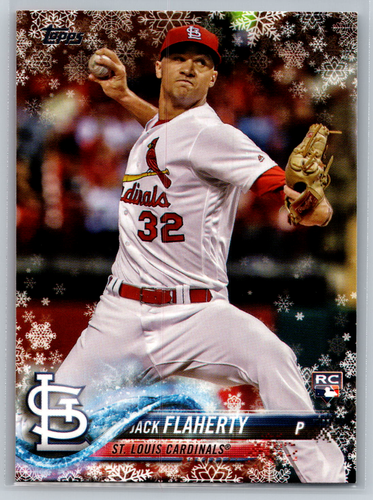 Jack Flaherty 2018 Topps Holiday Mega Rookie Card HMW145 St. Louis ...