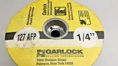 Garlock 127-AFP 1/4" 5Lb Spool Valve Stem Compression Packing (Pack of ...