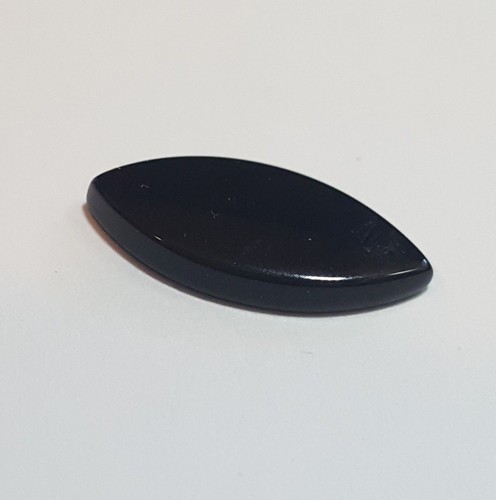 BEVELED BLACK ONYX MARQUISE SHAPED! MARQUISE SHAPE BLACK ONYX MEASURES ...