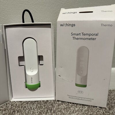 Withings Thermo SCT01 Smart Temporal Thermometer - Contactless - Open ...