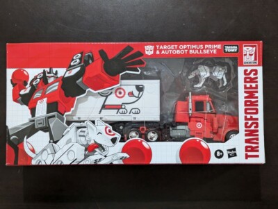 Transformers Optimus Prime & Autobot Bullseye Target Exclusive 40th ...