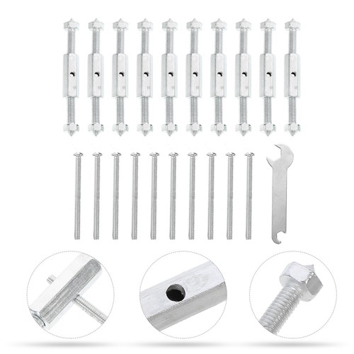 10 Sets Back Box Restorer Repair Junction Electrical Outlet Boxes Kit ...