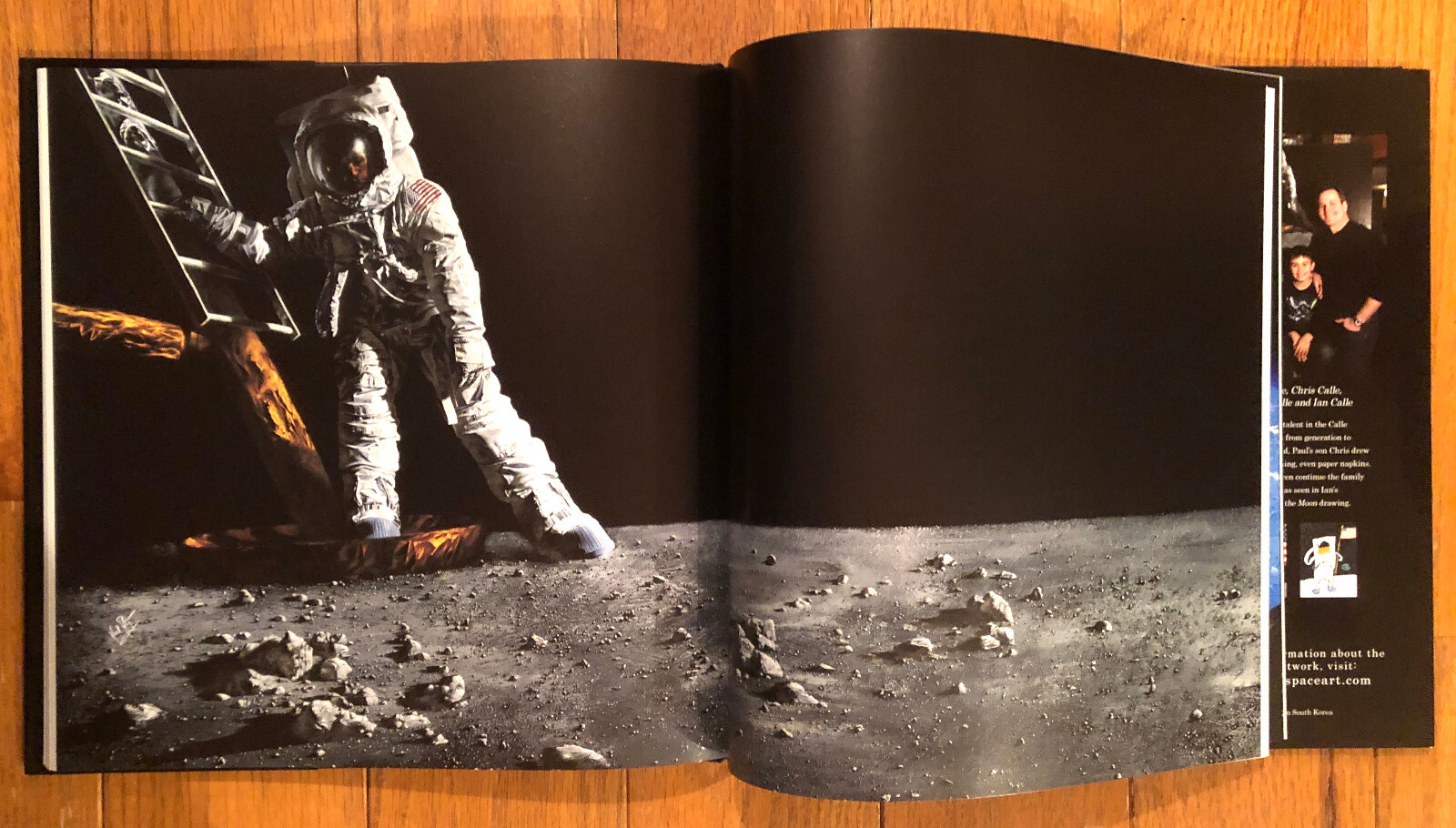 CELEBRATING APOLLO 11, THE ARTWORK OF PAUL CALLE, CHRIS CALLE, NASA ...
