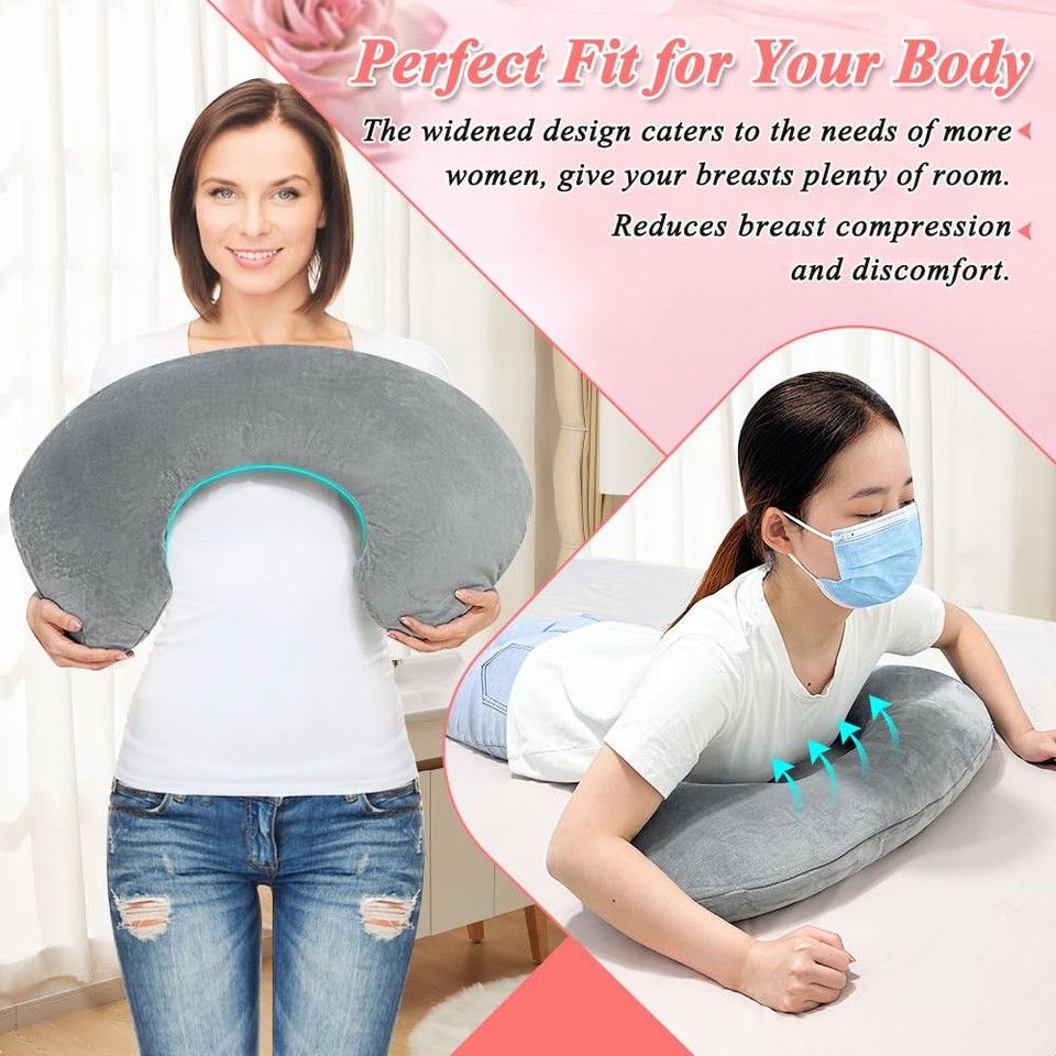 Breast Pillow for Massage Table Massage Breast Bolster Pillow for Sleeping Ma... | eBay