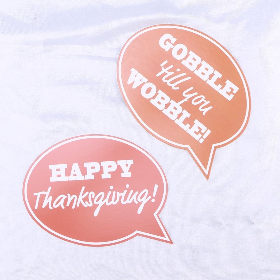 29 Pcs Thanksgiving Decor Photo Props Kit Preassembled Booth Day | eBay ...