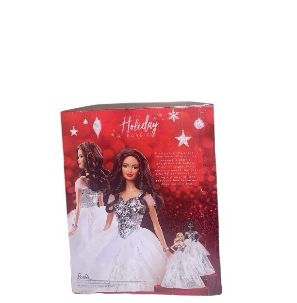 BARBIE SIGNATURE 2021 HISPANIC BRUNETTE HOLIDAY DOLL (NEW) | eBay