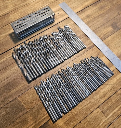 Machinist Tools Drill Bits & Micro Bits HSS Cobalt Mixed Lot & #1-60 ...