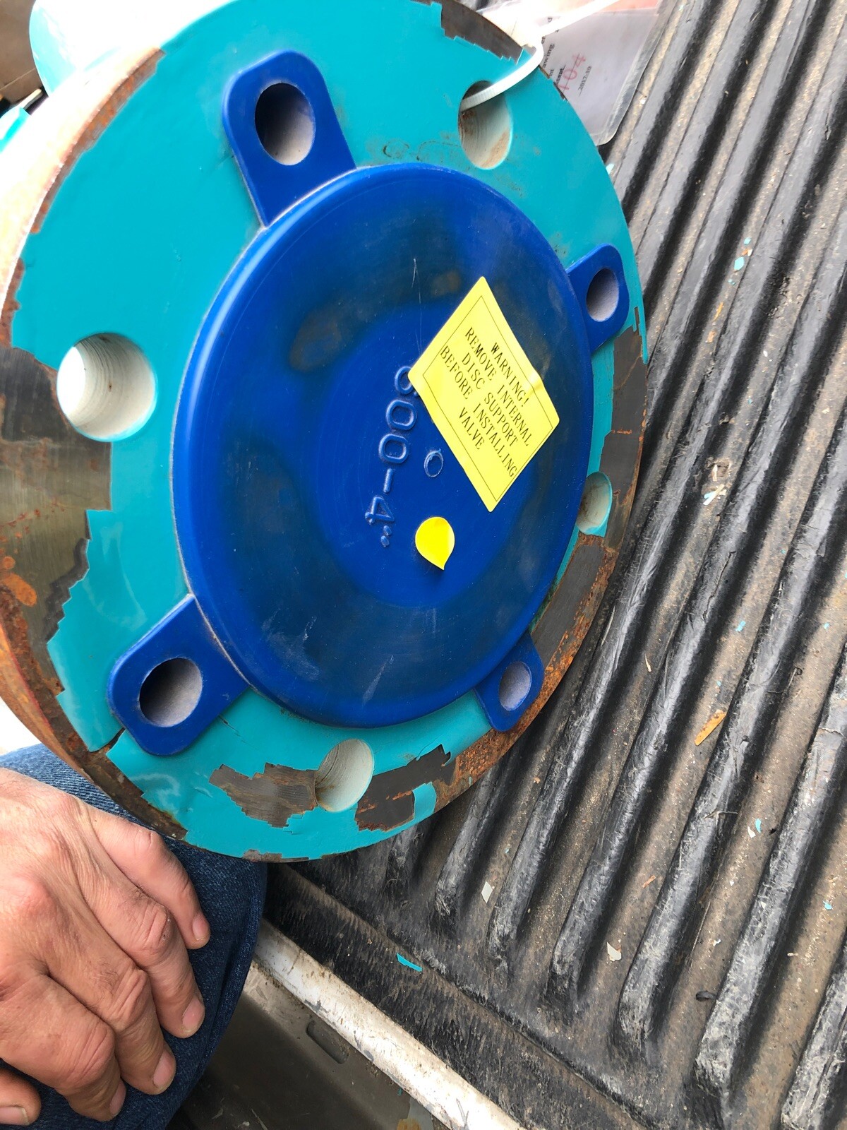 4” Swing Check Valve ANSI 600 Flanged Full Port, P860-11-2236-YY NACE ...