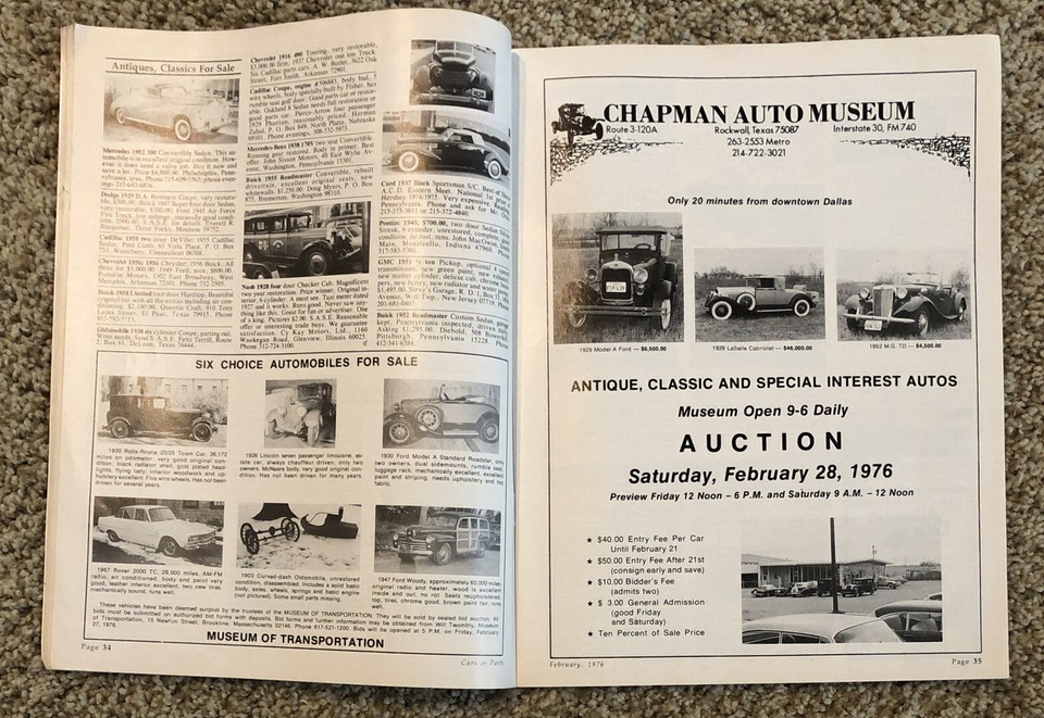 4- Cars & Parts Magazines 1976 & 1977 info on 50s & 60s for the Car ...
