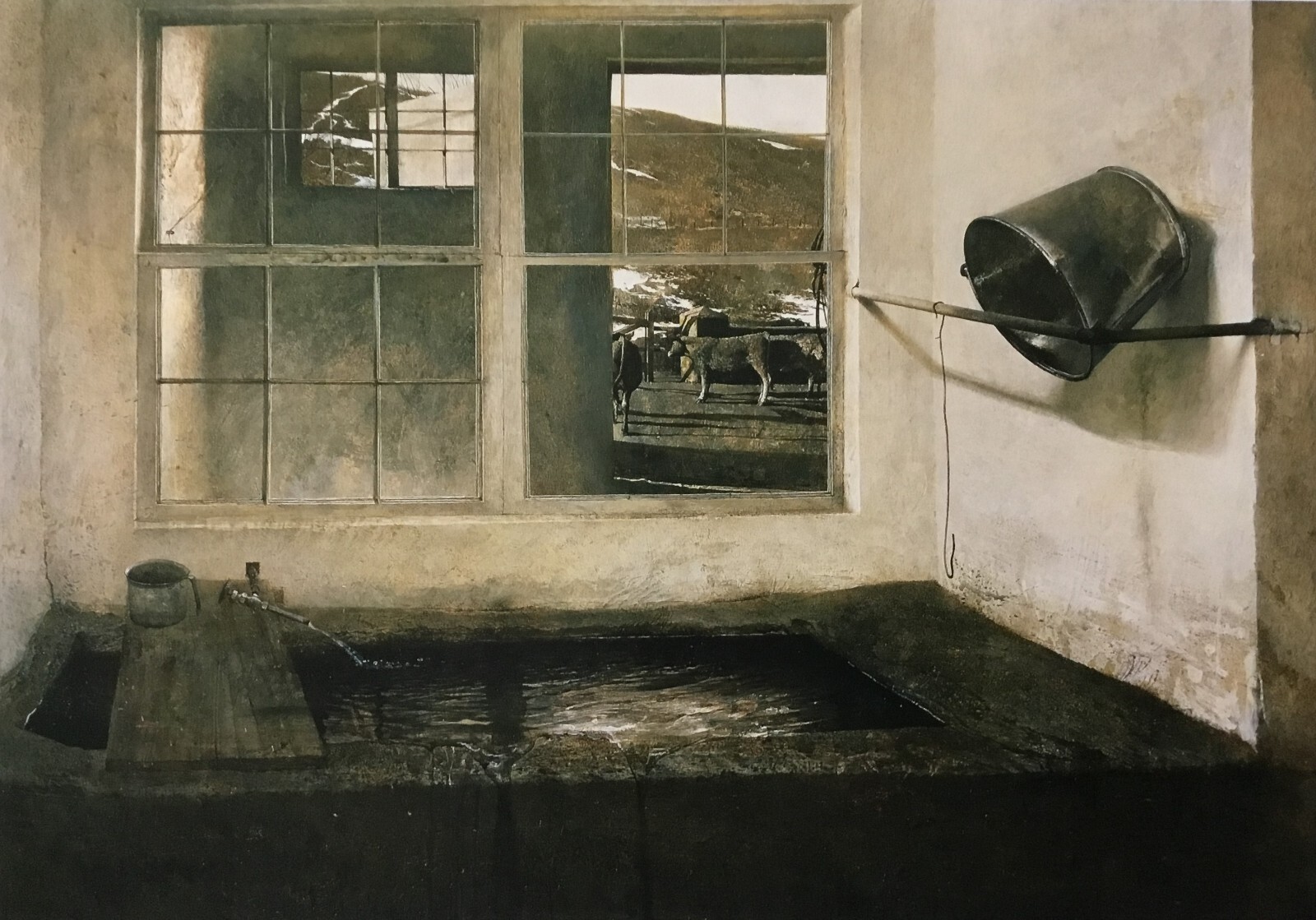 Andrew Wyeth Spring Fed Custom Framed Print | eBay