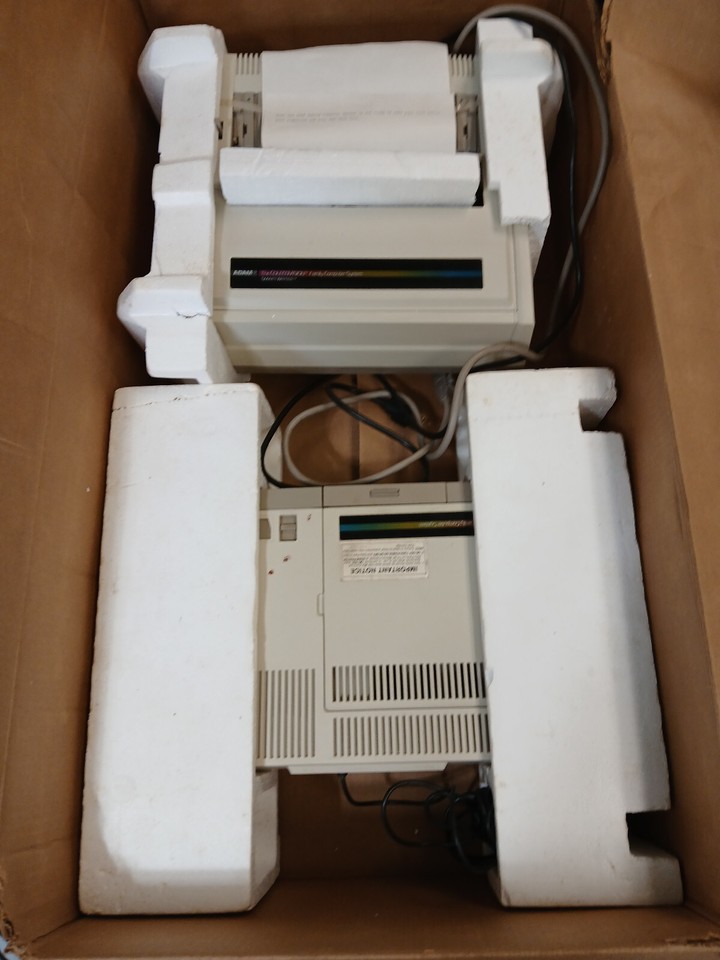 Colecovision Coleco ADAM Family Computer System Printer & Keyboard CIB ...