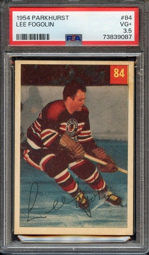 1954-55 Parkhurst - #84 Lee Fogolin for sale online | eBay