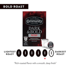 Community Coffee Dark & Bold Intense Blend 12 Count Coffee Pods, Dark ...