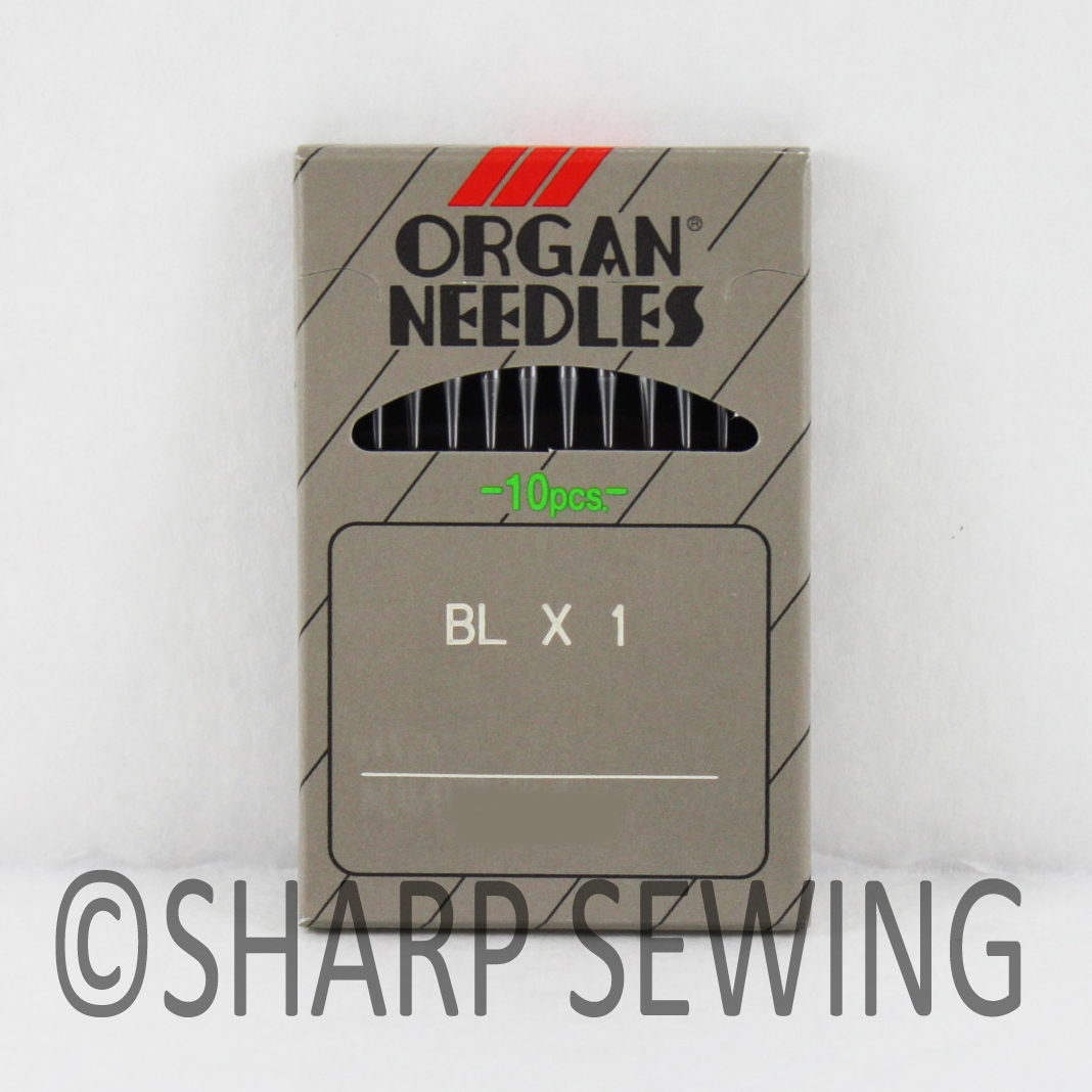 10 ORGAN Ball-Point BLX1 Round Shank Serger Needles Size #14 | eBay