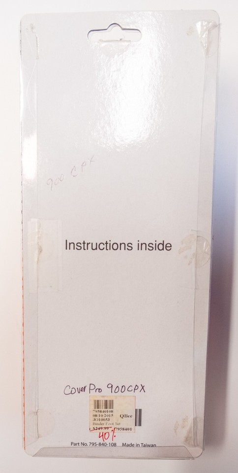 Janome Tape Binder (For 2 Needles) for CoverPro Models | eBay
