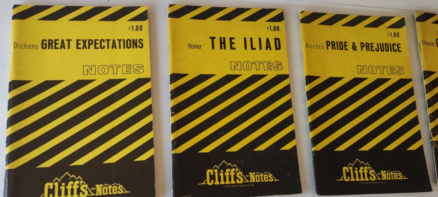 Cliffs Notes Shakespeare Hemingway Dickens Lot of 16 Vintage | eBay