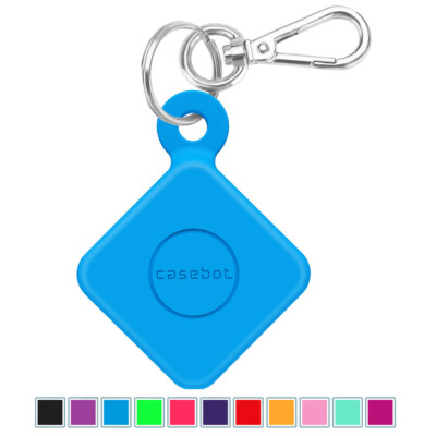 Fintie Silicone Case with Carabiner Keychain for Tile Mate Tile Pro ...