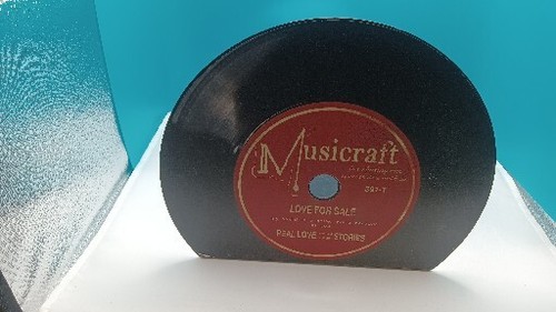 RARE Record Stand Holder Musicraft Love For Sale Metal Vintage 78 33 | eBay