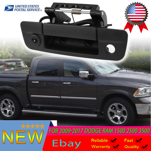 Rear Latch Tailgate Handle Backup Camera For 2009-2017 Dodge Ram 1500 ...