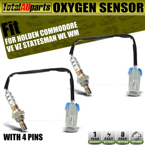 2x O2 Lambda Oxygen Sensors for Holden Commodore VE VZ Statesman WL WM ...