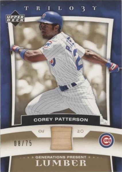 2005 Upper Deck Trilogy - Generations Present Gold Lumber #PR-PA Corey ...