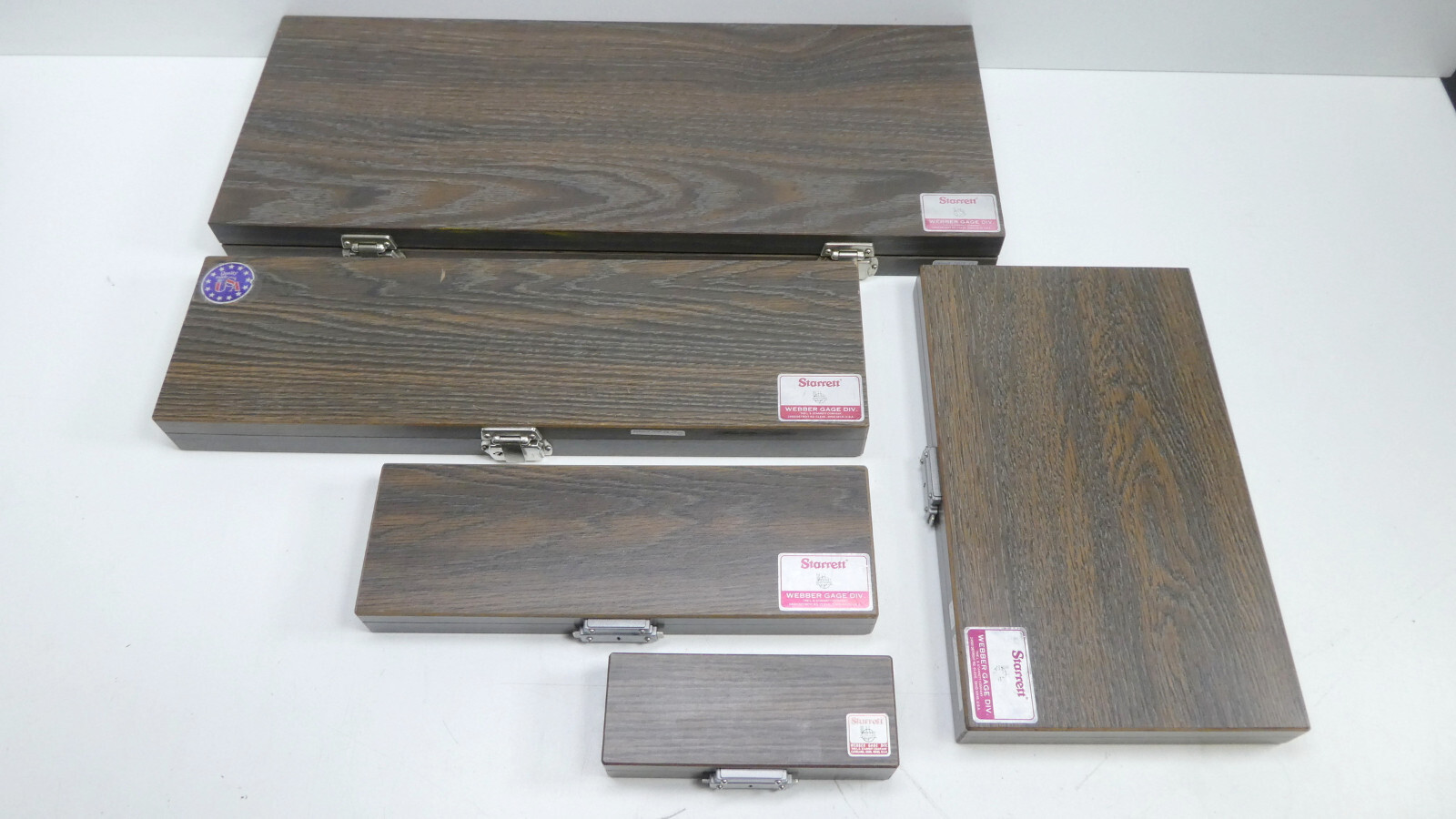 5 Box! GIGANT Lot of STARRETT Square Gage Block ,Accessorys Sets METRIC ...