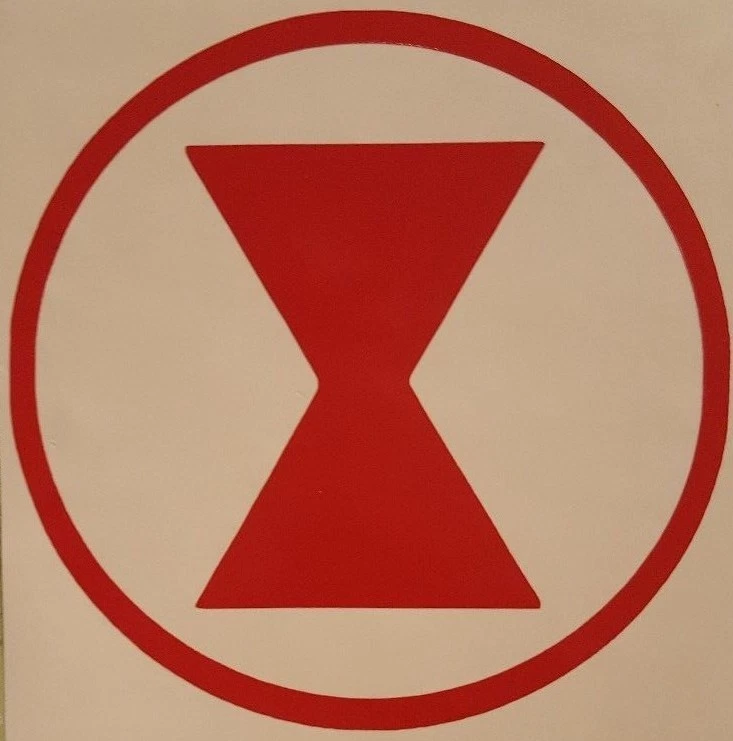 Marvel Black Widow Symbol