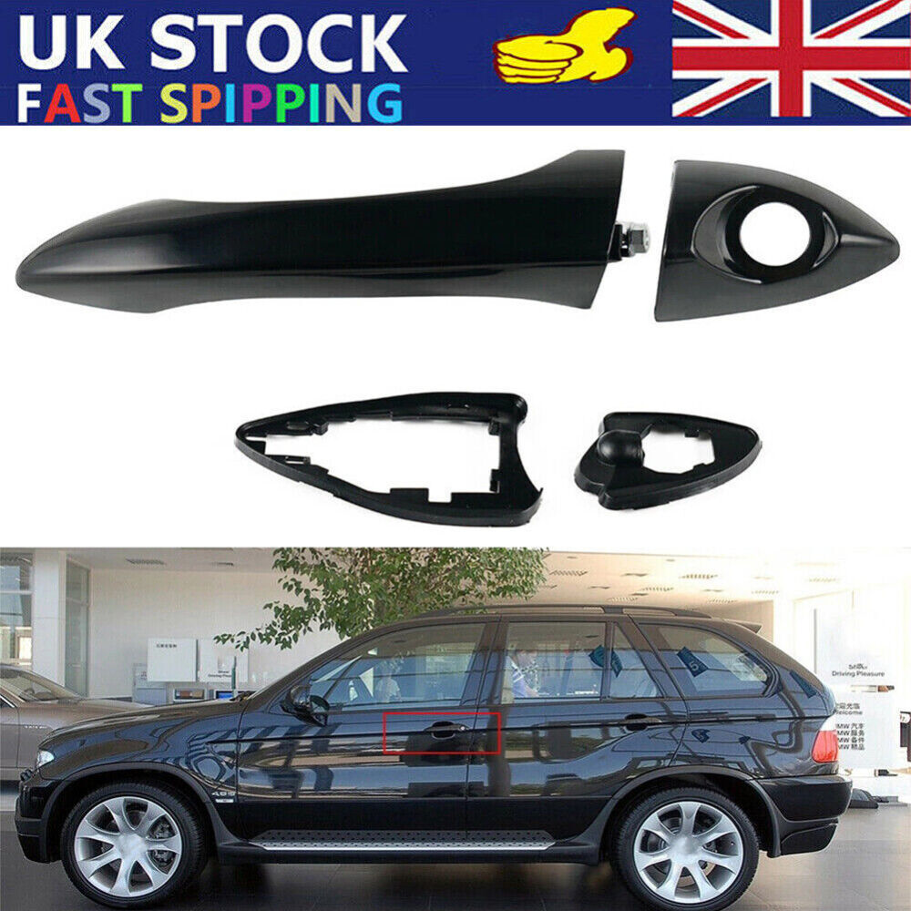 Black Front Right O/S Drivers Outer Door Handle for BMW E53 X5 ...