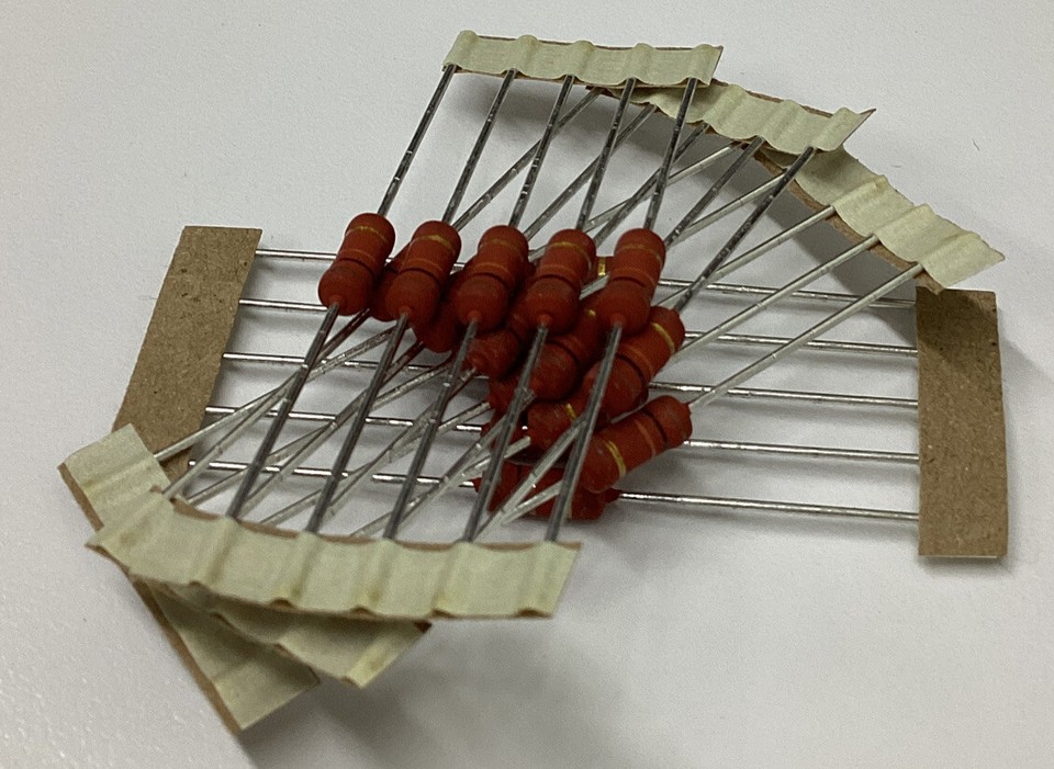 Vishay Metal Film Resistors 10K Ohms Lot of 20, 1/2 Watt | eBay